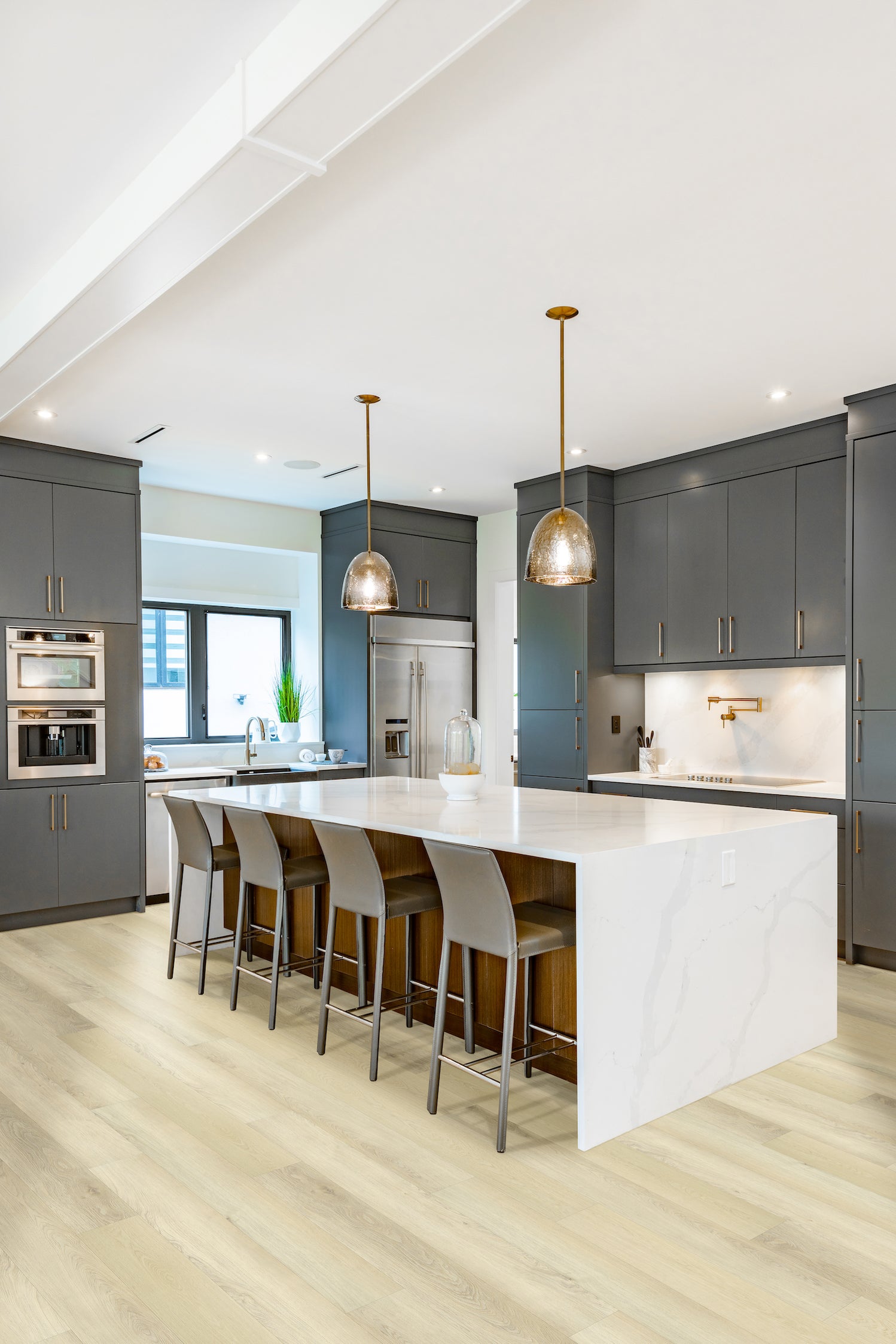 Boardwalk Luxury Vinyl Flooring in Castle Oak | TRUCOR